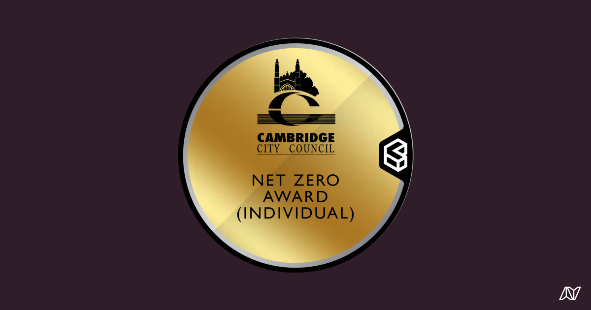 Reward and Recognition - Net Zero Award (Individual) by Cambridge City ...